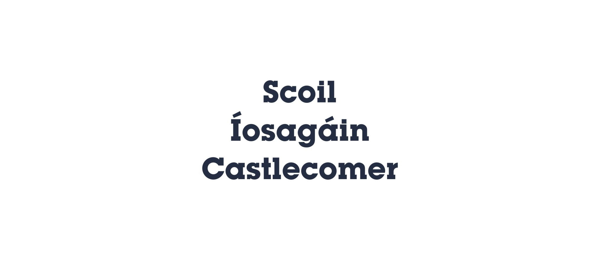 Scoil Íosagáin Castlecomer – Intosport